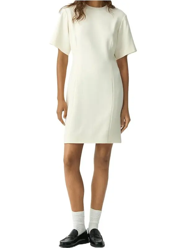 Theory Admiral Crepe T-shirt Dress - White