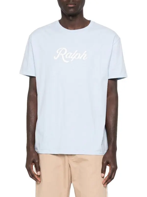 Polo Ralph Lauren Cotton T-shirt With Logo - Blue