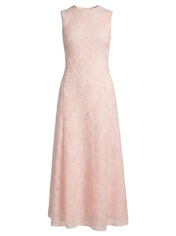 ROTATE BY BIRGER CHRISTENSEN Floral Pattern Dress - Nude