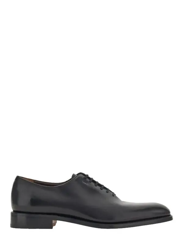FERRAGAMO Tramezza Oxford Shoes - Navy Blue