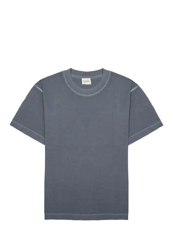 Closed T-shirt Con Logo - Grey