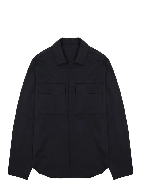 NINE:INTHE:MORNING Giacca Freud Shirt Jacket - Blue