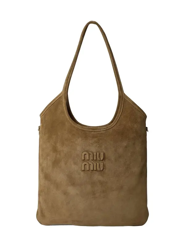 Miu Miu Suede Shoulder Bag - Multicolor