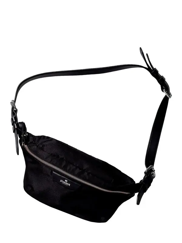 HARBER LONDON Classic Sling Bag - Black
