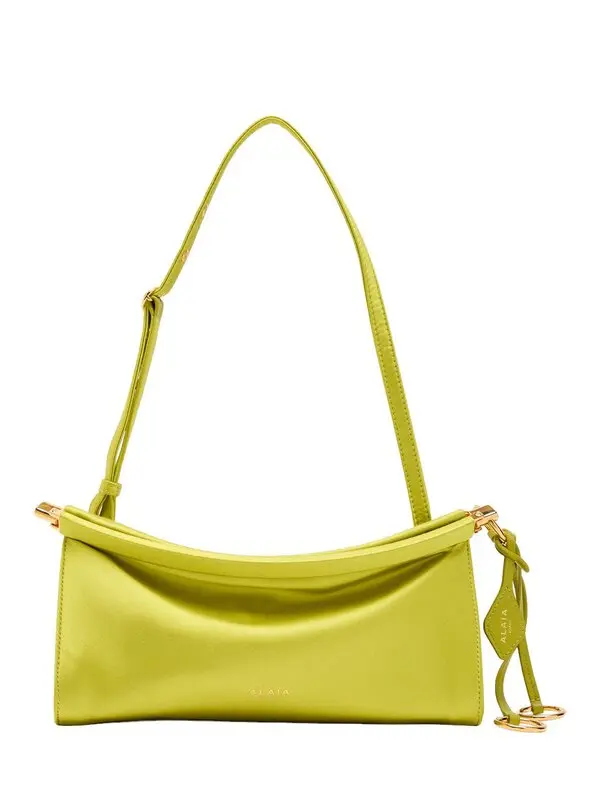 Alaïa Le Click Satin Shoulder Bag - Green