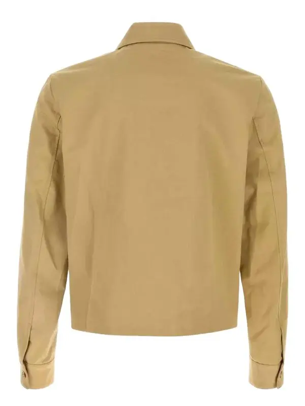 Amiri Logo-embroidered Shirt Jacket - Neutrals