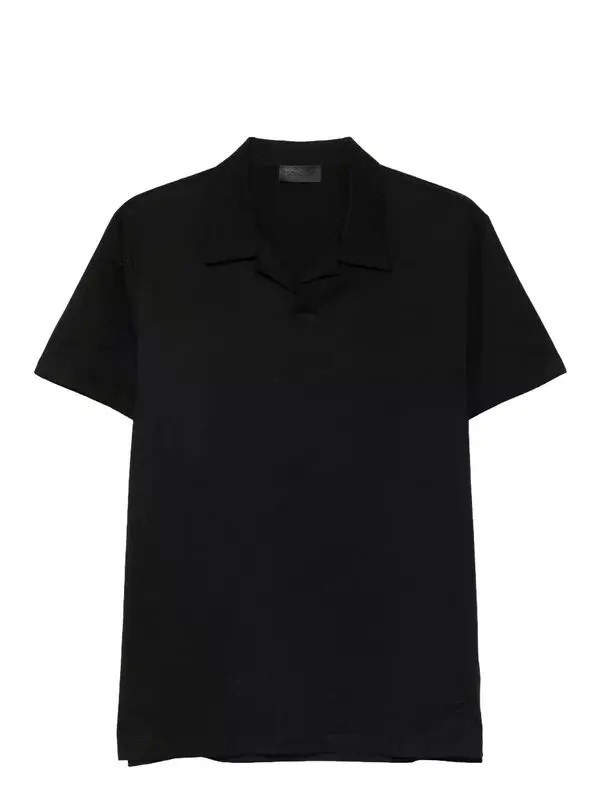 DONDUP Polo-collar T-shirt - Black