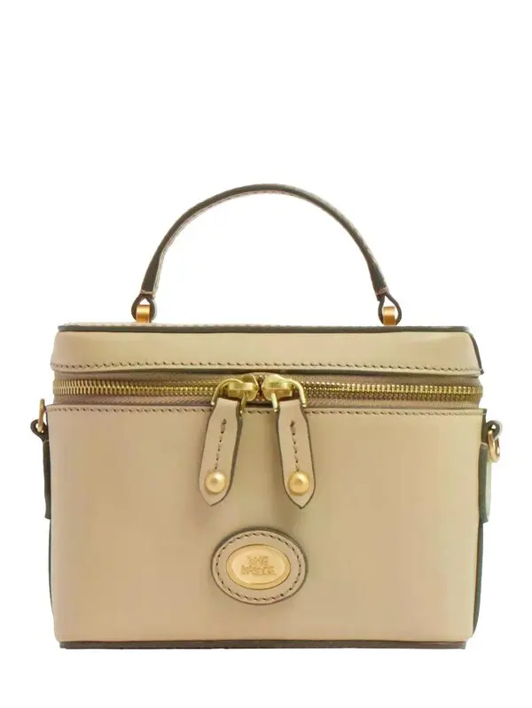 THE BRIDGE Leather Tote Bag - Neutrals
