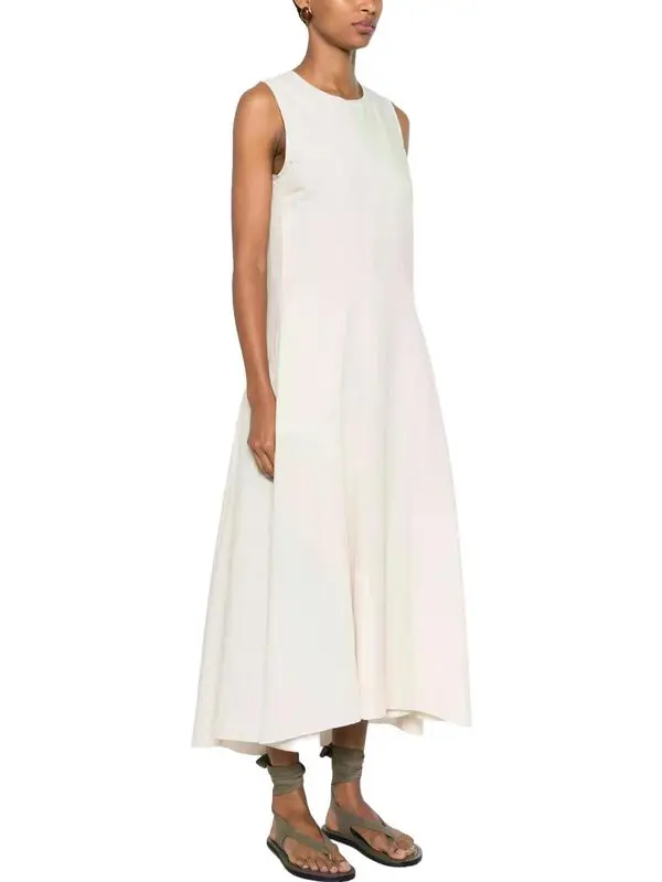 AROVESCIO Sleeveless Midi Dress - Neutrals