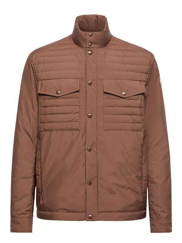 Moncler Vnorviane Mid-length Down Jacket - Brown