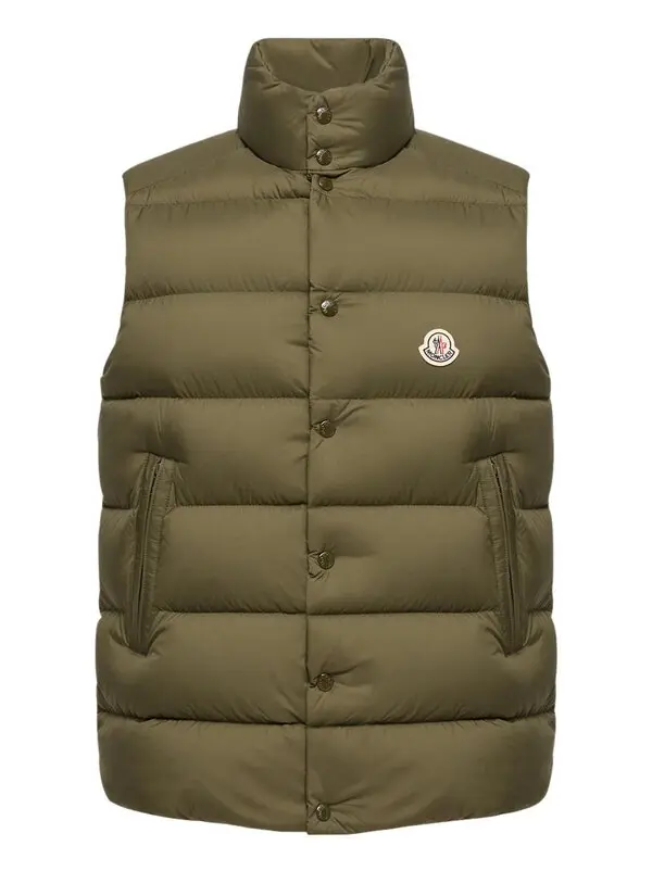 Moncler Tibb Down Vest - Green