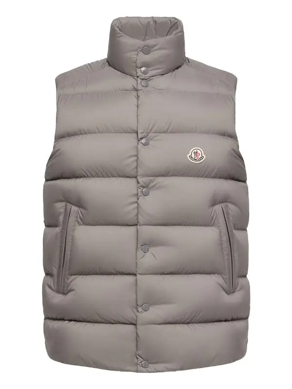 Moncler Tibb Down Vest - Grey