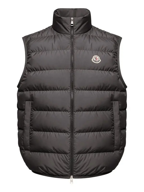 Moncler Contrin Down Vest - Black