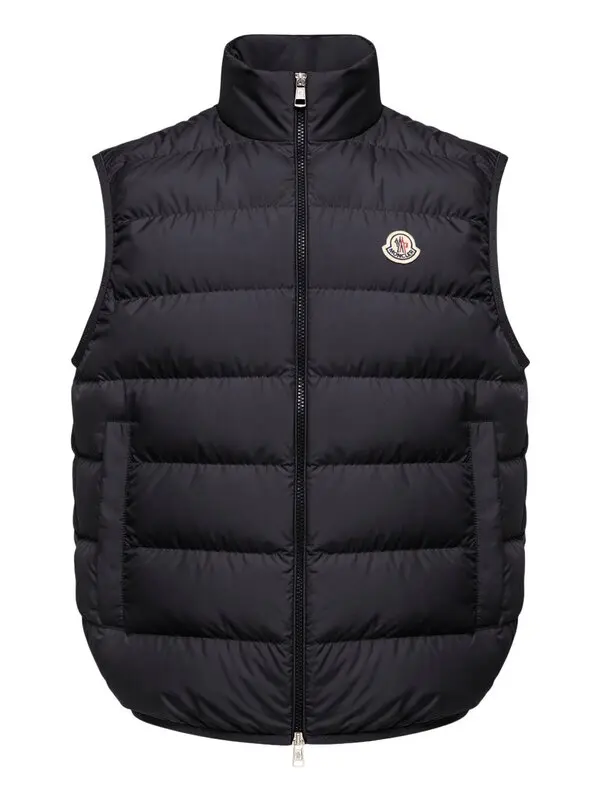 Moncler Contrin Down Vest - Blue