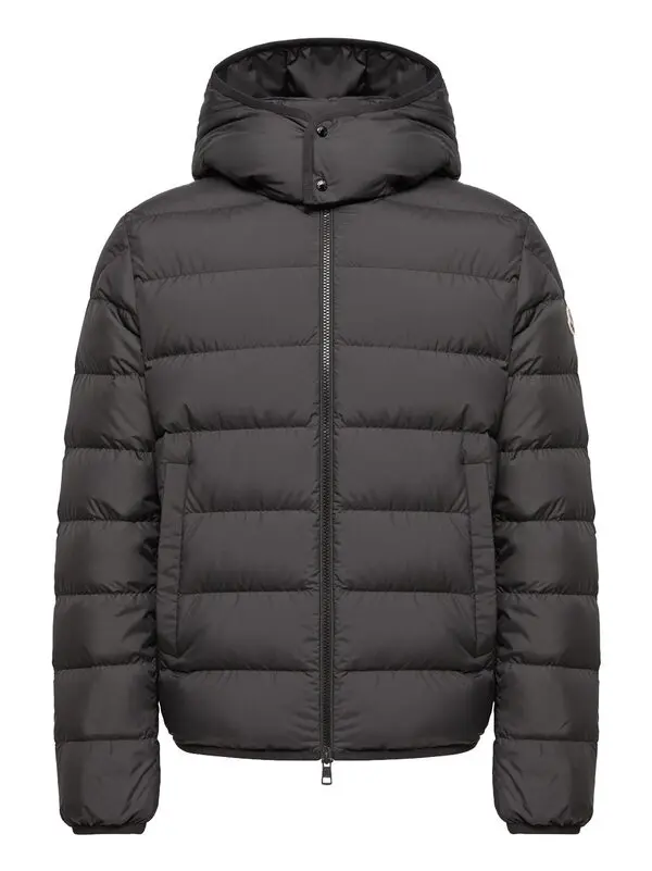 Moncler Montbrocq Hooded Short Down Jacket - Black