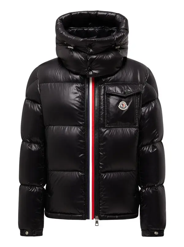 Moncler Montbeliard Hooded Short Down Jacket - Black