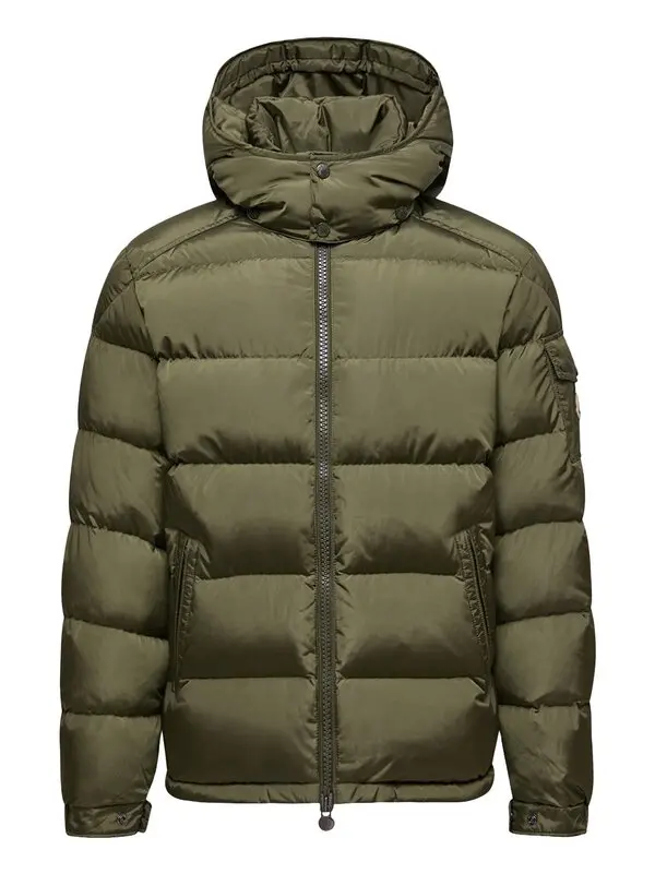 Moncler Maya Matte Short Down Jacket - Green