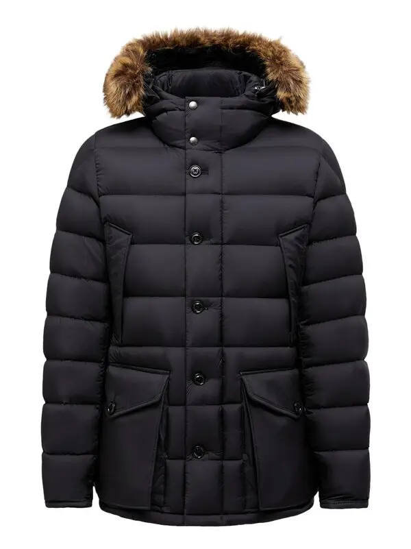 Moncler Clunye Hooded Down Jacket - Black