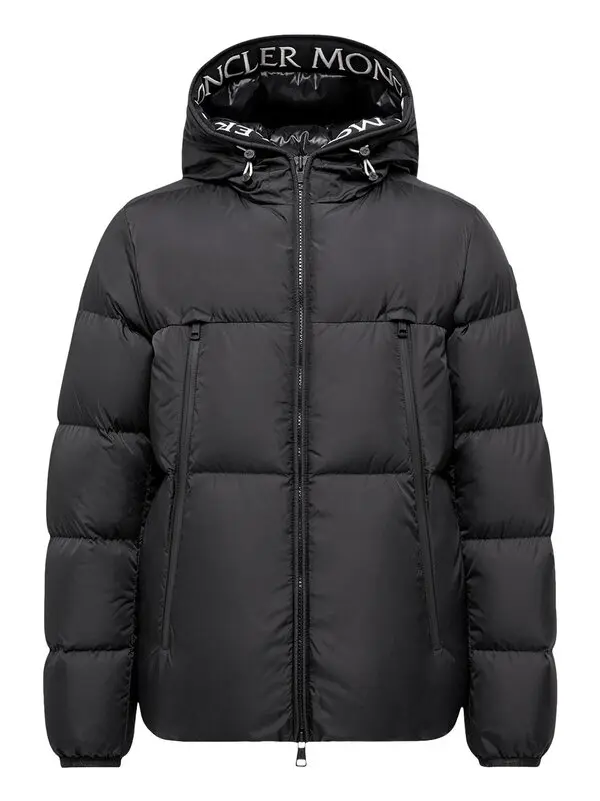 Moncler Montcla Hooded Short Down Jacket - Black
