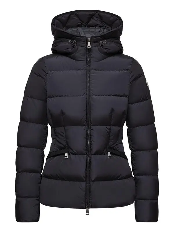Moncler Avoce Hooded Short Down Jacket - Blue