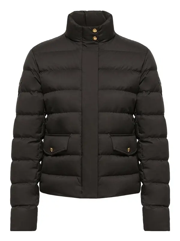 Moncler Bessettes Short Down Jacket - Black