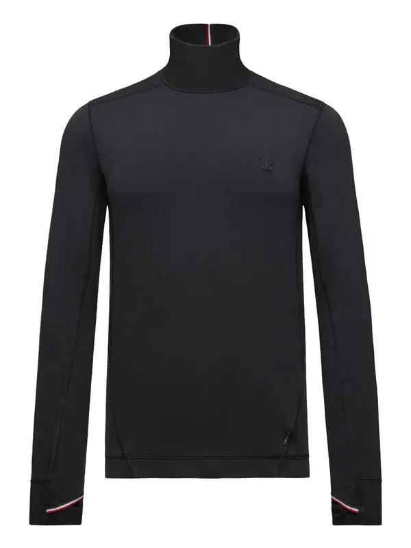 Moncler Polartec Performance Turtleneck - Black