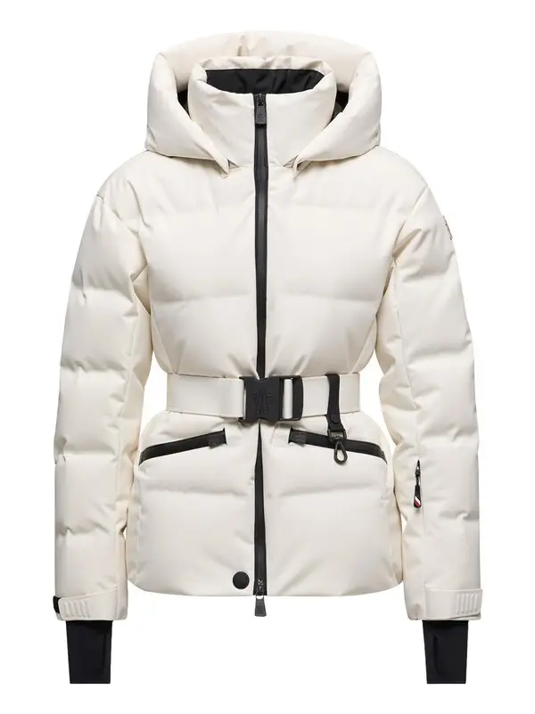 Moncler Tolima Hooded Ski Jacket - White