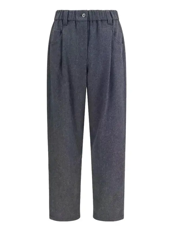 Brunello Cucinelli Pleated Trousers - Grey