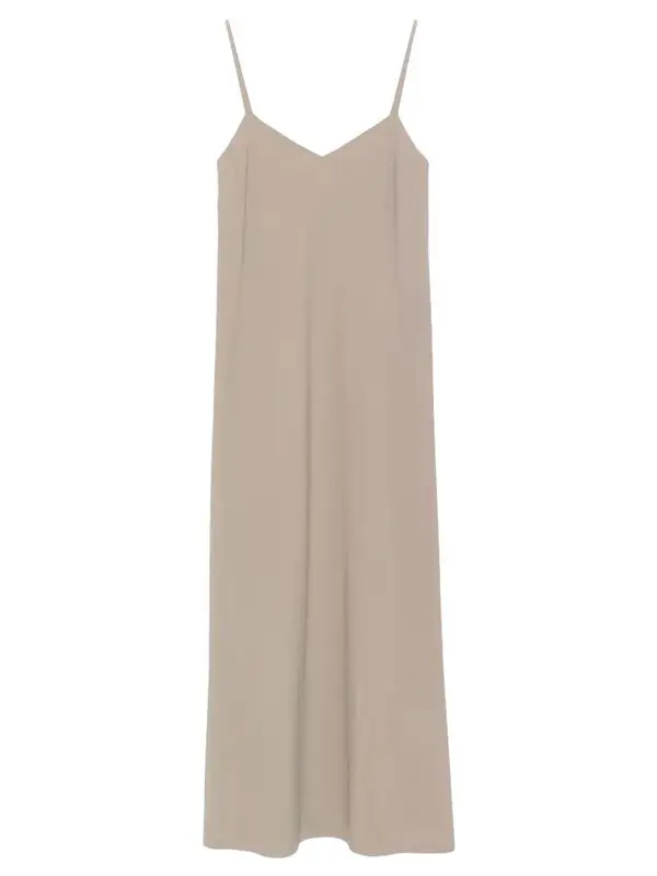 RRD - ROBERTO RICCI DESIGN V-neck Maxi Dress - Grey