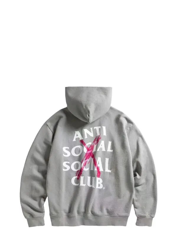 ANTI SOCIAL SOCIAL CLUB Cancelled Paint Hoodie - Grey