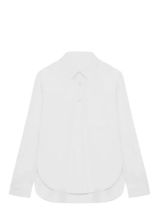 THE FRANKIE SHOP Lui Organic Cotton Shirt - White