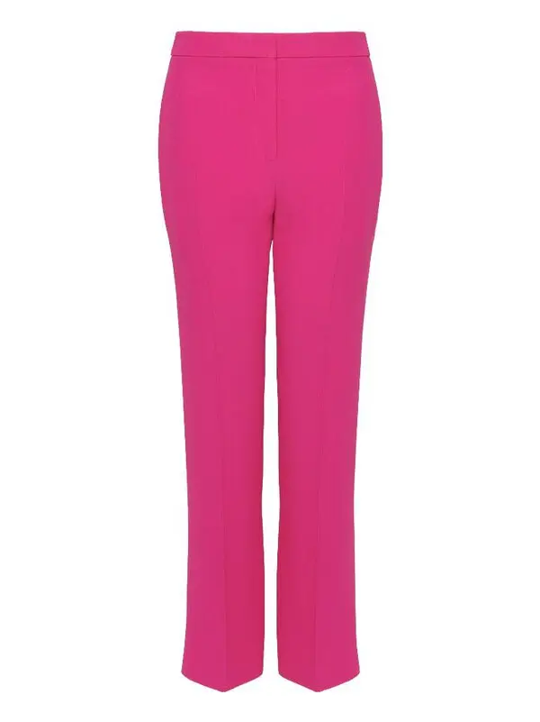 Alexander McQueen Slim Fit Tailored Trousers - Pink