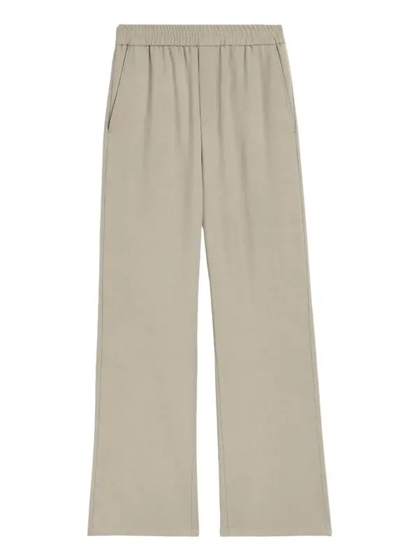 Ami De Coeur Wide-leg Trousers - Nude