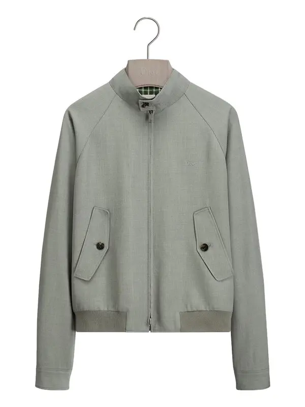 Dior Zipped Jacket - Gray
