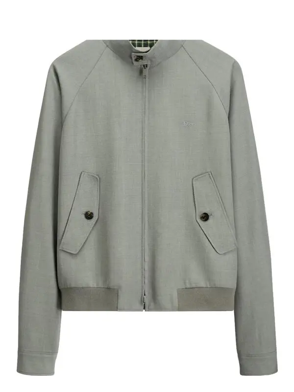 Dior Zipped Jacket - Gray