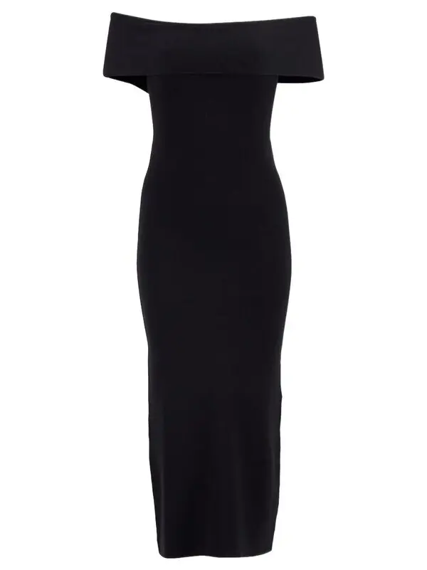 Altuzarra Strapless Off-the-shoulder Dress - Black