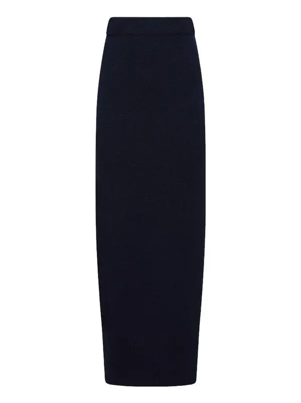 Altuzarra Rib Knitted Skirt - Black
