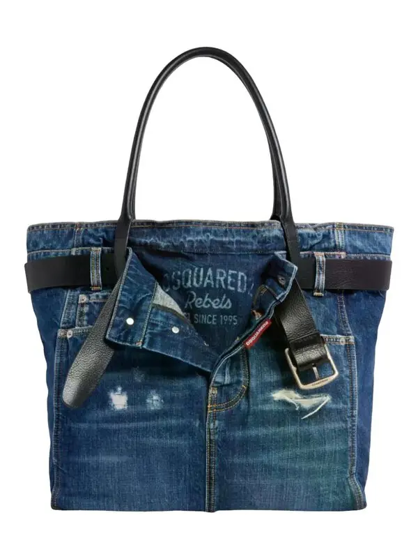 Dsquared2 Twin Tote Bag - Blue