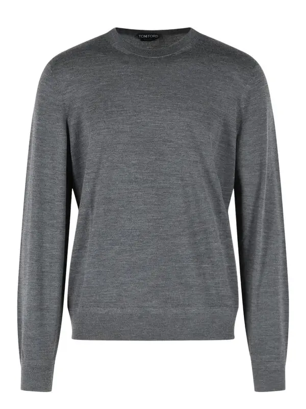 TOM FORD Long-sleeved Sweater - Grey