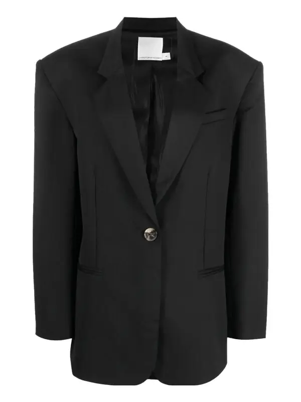 Christopher Esber Bermuda Oversize Blazer - Black
