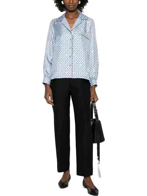 Max Mara Paisley Print Shirt - Blue