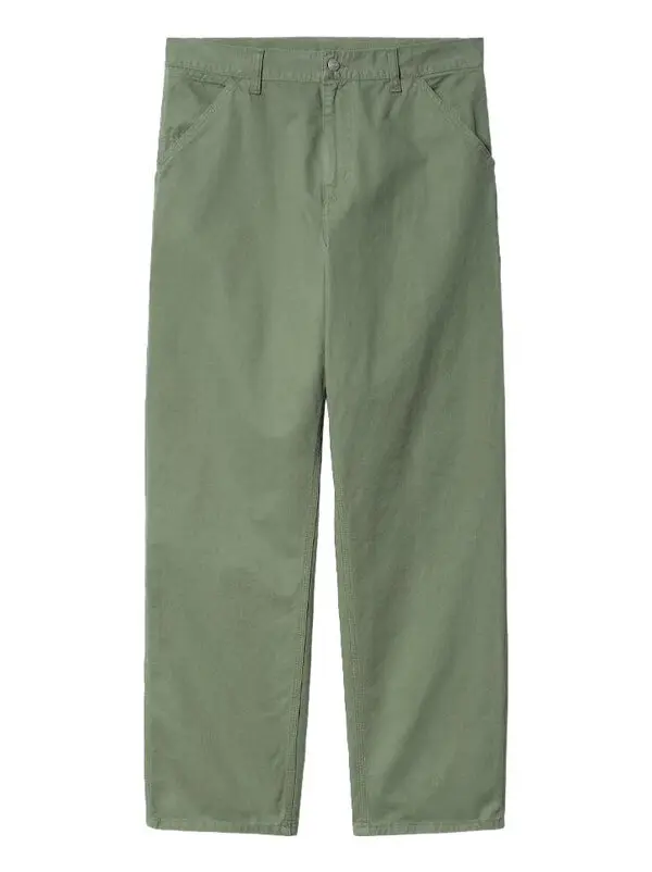 Carhartt Work In Progress Logo-patch Cargo Trousers - Green