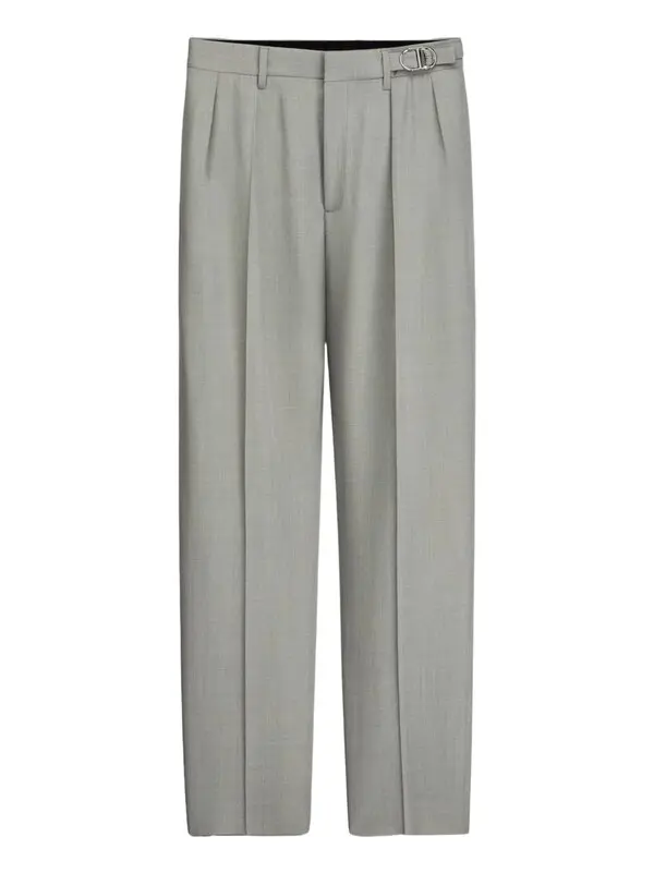 Dior Pleated Tailored Pants - Gray