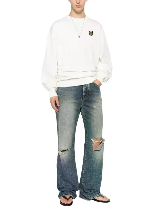ARRELS BARCELONA Embroidered Sweatshirt - Neutrals