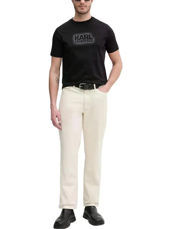 Karl Lagerfeld Logo-print T-shirt - Black