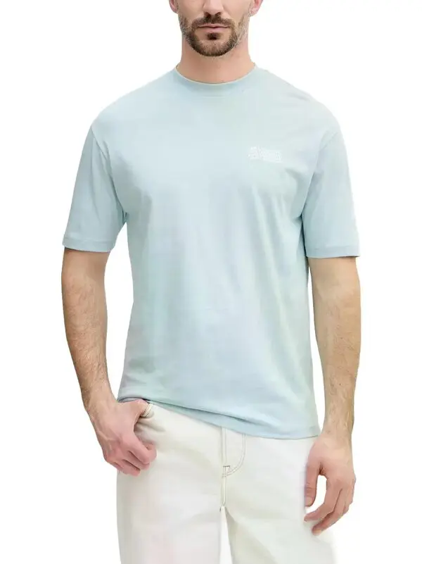 Karl Lagerfeld Logo-print T-shirt - Blue