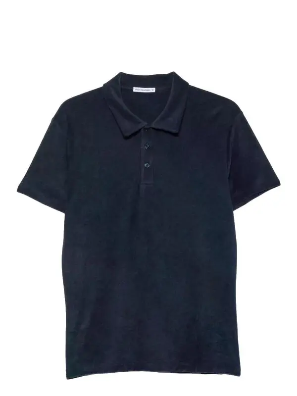 ANONYM APPAREL Short Sleeve Polo Shirt - Blue