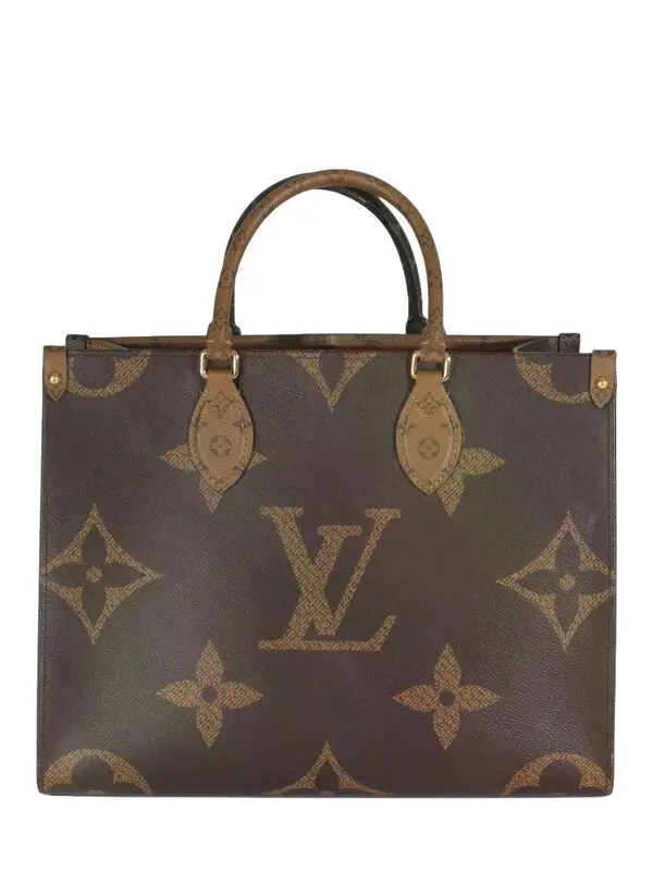 LOUIS VUITTON Onthego Monogram Tote Bag - Brown