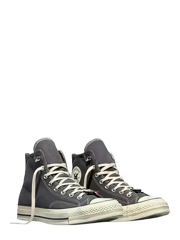 CONVERSE Logo Detail Lace-up Sneakers - Grey
