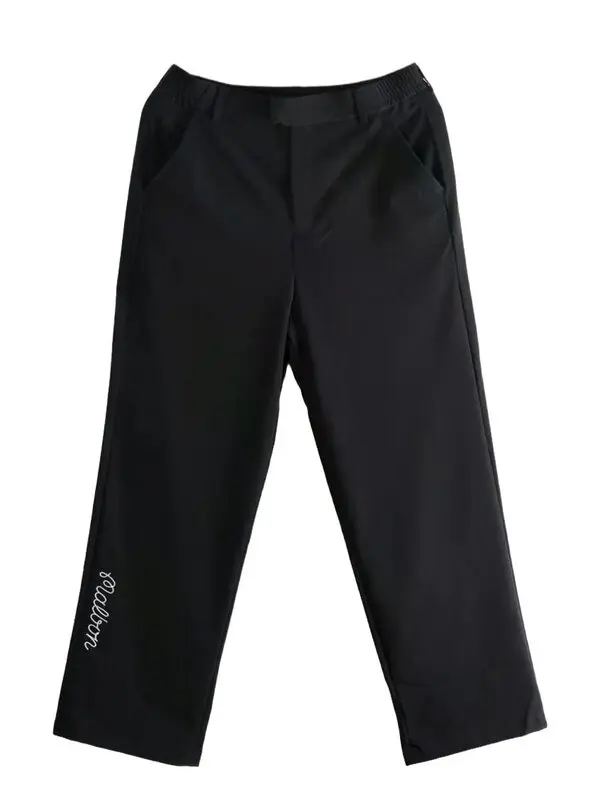 MALBON Magnolia Coolcore Straight-leg Trousers - Black
